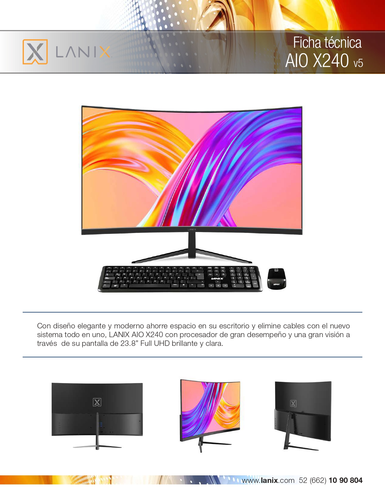 Lanix AIO X240 (200 EQ Sedena) - LANIX