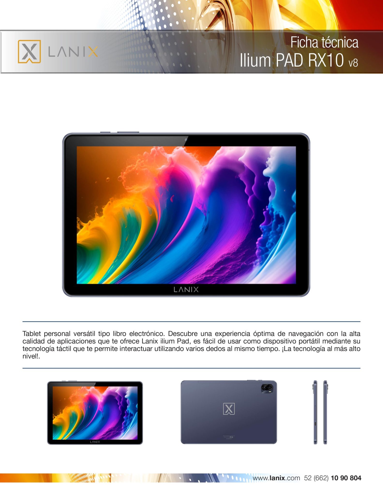 Lanix Ilium PAD RX10 v8 - LANIX